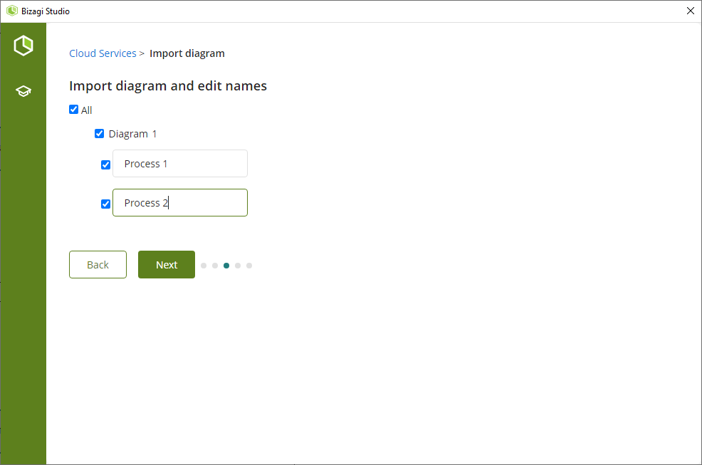 عنصر پشتیبانی شده در Bizagi Modeler و Studio - nivco