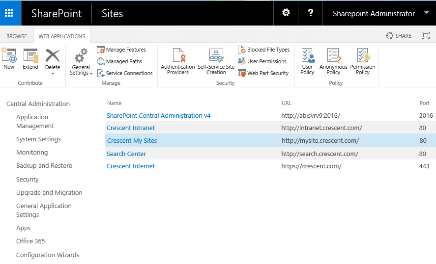 با استفاده از PowerShell مجموعه سایت My Site راه اندازی کنید - nivco